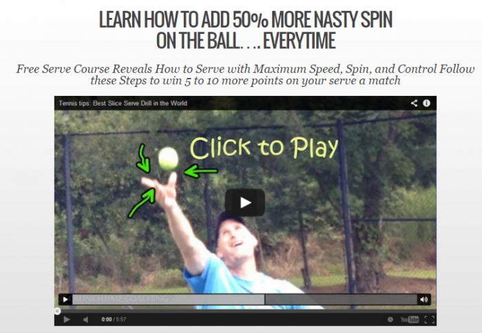 Best Slice Serve Drill in the world – Youtube Tennis Lessons
