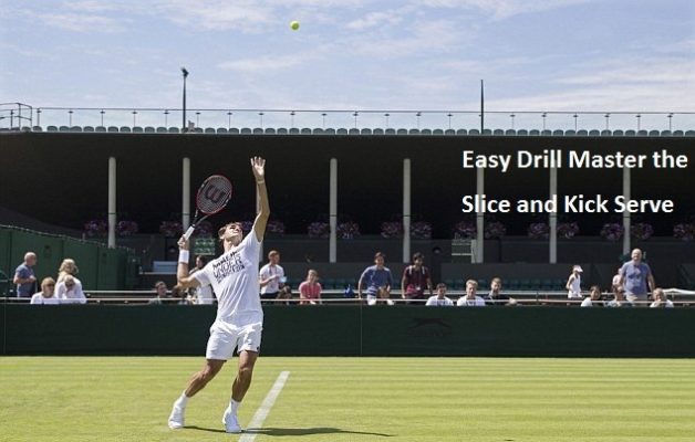 Serve Tip: Learn Kick serve and slice serve the easy way